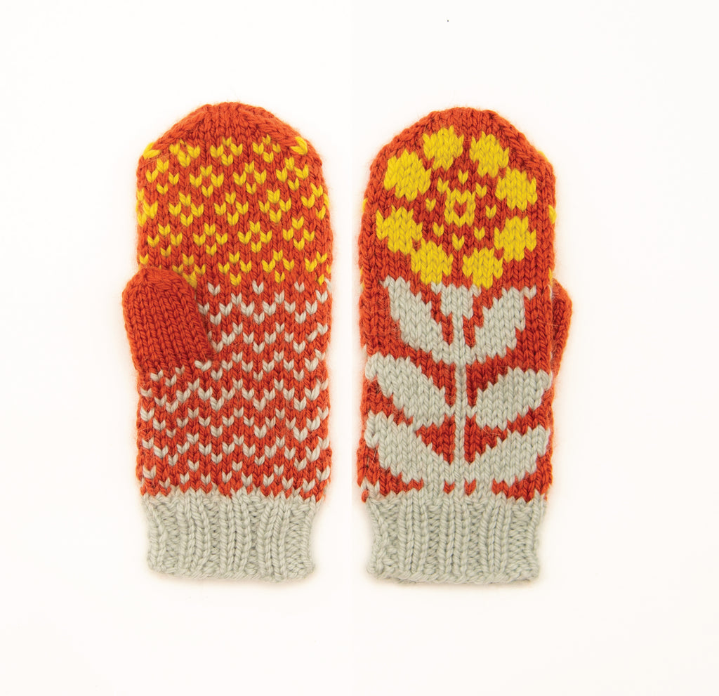 Tussie Mussie Mitten Knitting Kit – Pam Powers Knits